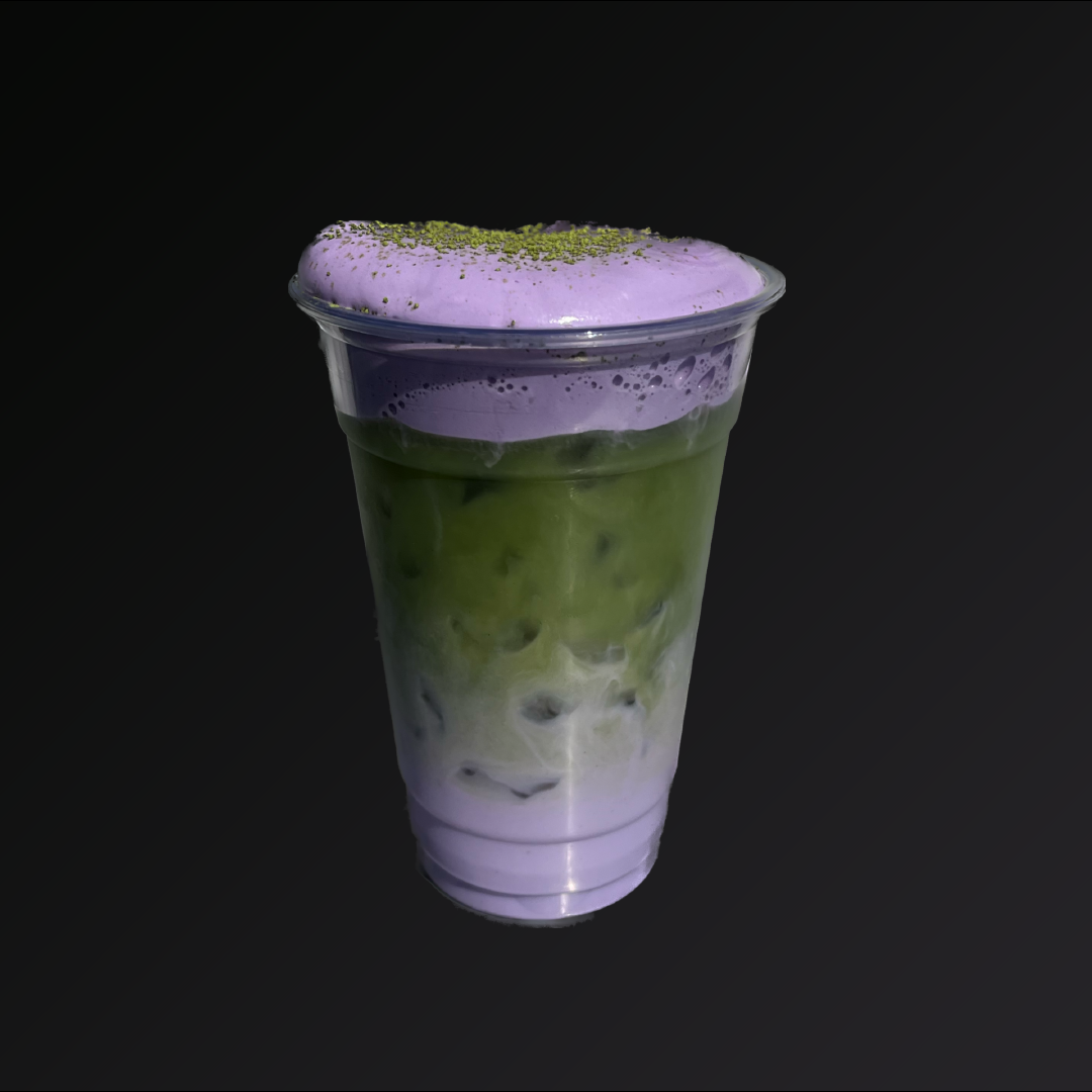 Matcha Ube | Animated Cafe